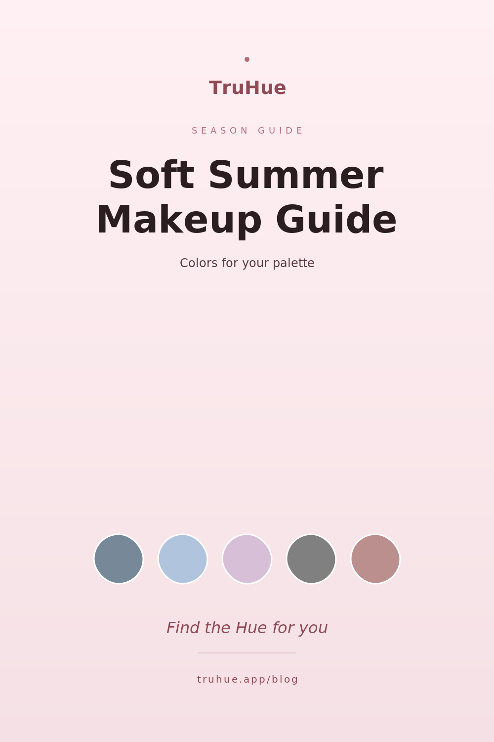 Soft Summer Makeup Guide | TruHue